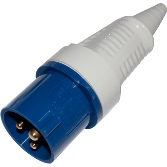 32A3PBP - WALTHER CEE 32 AMP 3 PIN BLUE PLUG INDUSTRIAL