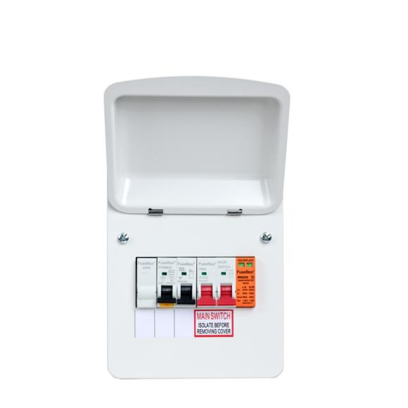 - FuseBox EV32AX EV Charger Consumer Unit with DP 32A A RCBO, SPD ...