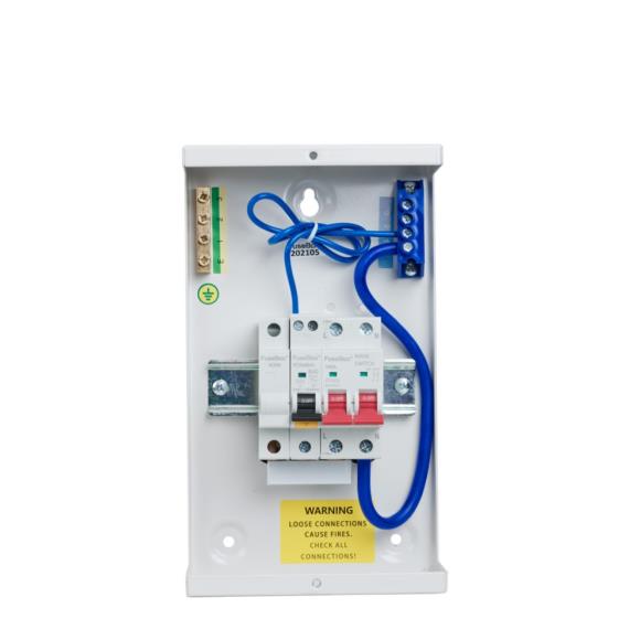FuseBox EV40AX EV Charger Consumer Unit with DP 40A A RCBO, SPD & 100A ...