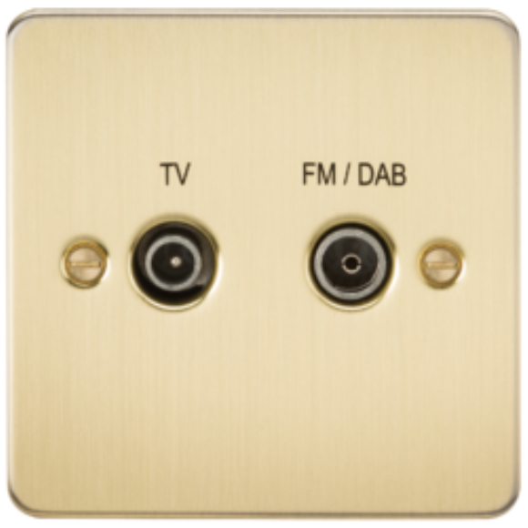- K/Bridge FP0160BB TV FM/DAB Socket