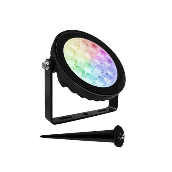 GL9-ECHO - GAP GL9-ECHO LED Floodlight or Spike Light RGBW / CCT 9W