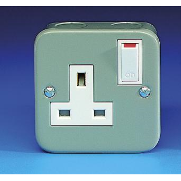 GMC131SS - GET GMC131SS 13 AMP SINGLE SWITCH SOCKET METAL CLAD