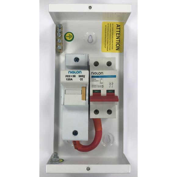 Niglon NFS100 Submain Metal Clad Switchfuse 100A Main Switch with 63/80 ...