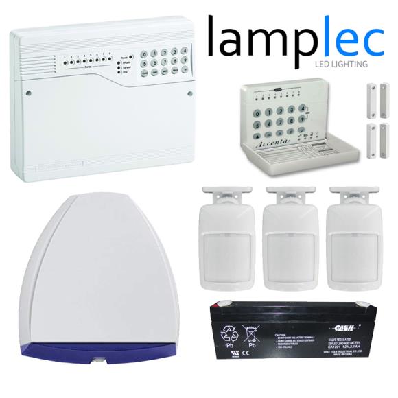 OPTIMA10 - Honeywell Optima Complete Burglar Alarm Kit with 1X 8EP396A ...