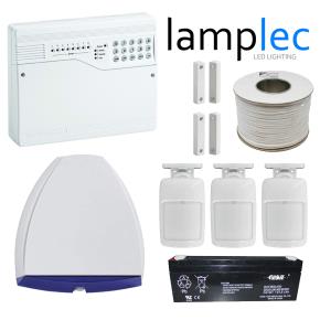 OPTIMA14 - Honeywell Optima Complete Burglar Alarm Kit with 1X 8EP396A ...