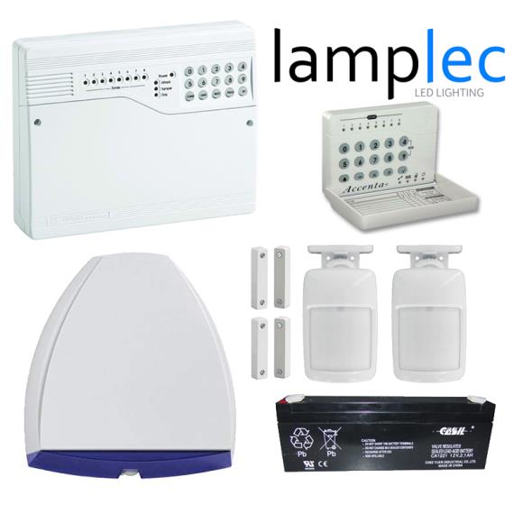OPTIMA9 - Honeywell Optima Complete Burglar Alarm Kit with 1X 8EP396A ...