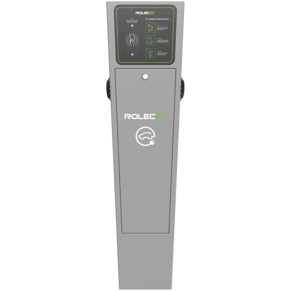 Rolec ROLEC0021G AutoCharge Smart EV Charging Pedestal - 2x up to 7.4kW ...