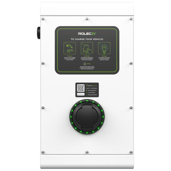 Rolec ROLEC0111W SecuriCharge Smart EV Charger - 1x up to 7.4kW Type 2 ...