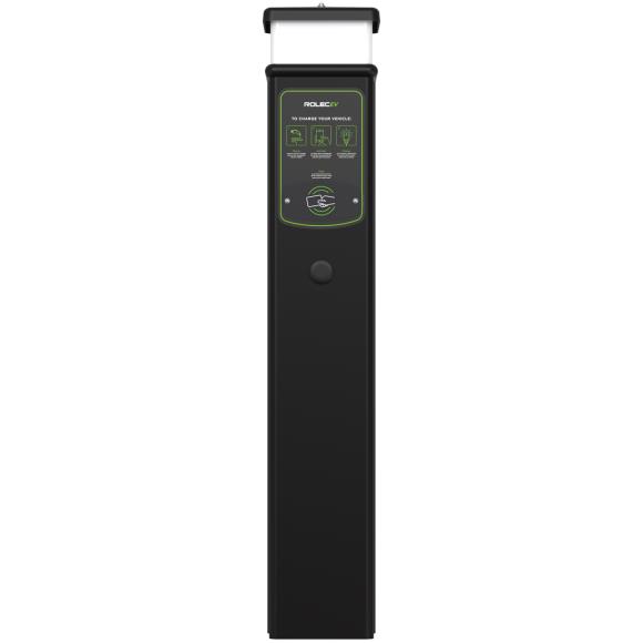 Rolec ROLEC0221B BasicCharge Smart EV Charging Pedestal - 2x up to 7 ...