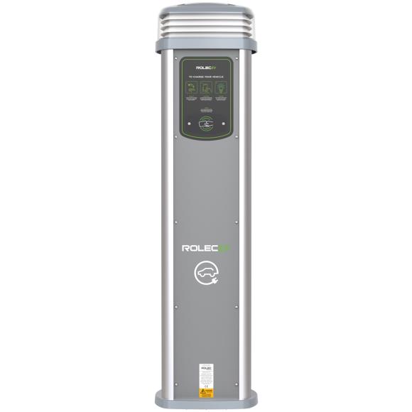 Rolec ROLEC0421G Quantum Smart EV Charging Pedestal - 2x up to 7.4kW ...