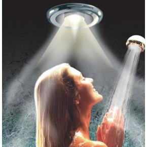 SL-C - Manrose SL-C Shower Light Fan Diffuser Polished Chrome 4 inch 100mm