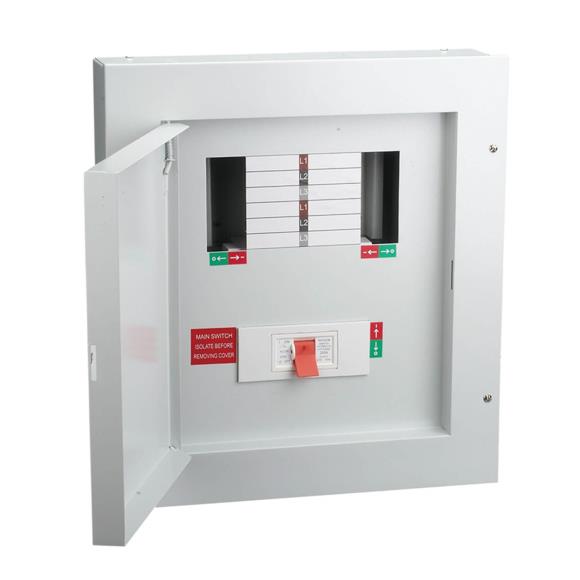 Live Electrical TPN24-250 TP&N 24 Way TP&N Distribution Board Three ...